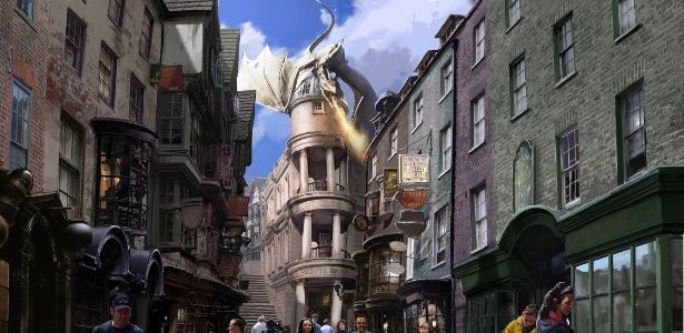 Beco Diagonal deve ser o grande destaque do parque do Harry Potter em ...
